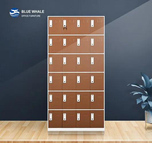 24 Door Employee Lockers | Blue Whale