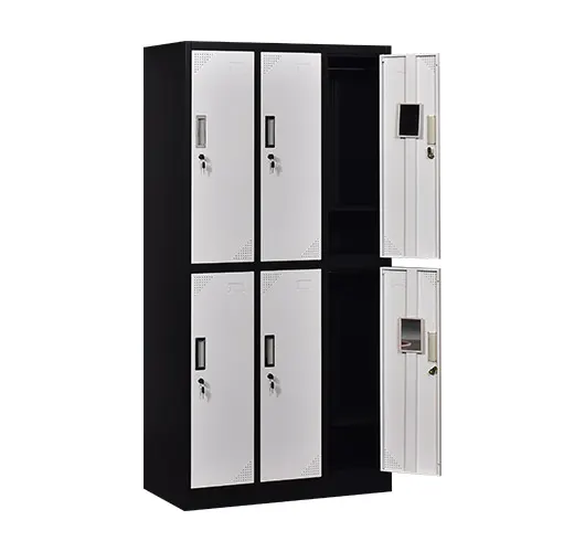 6 Door steel Lockers | Blue Whale